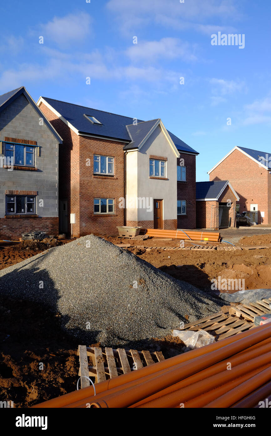 houses under construction Stock Photo - Alamy