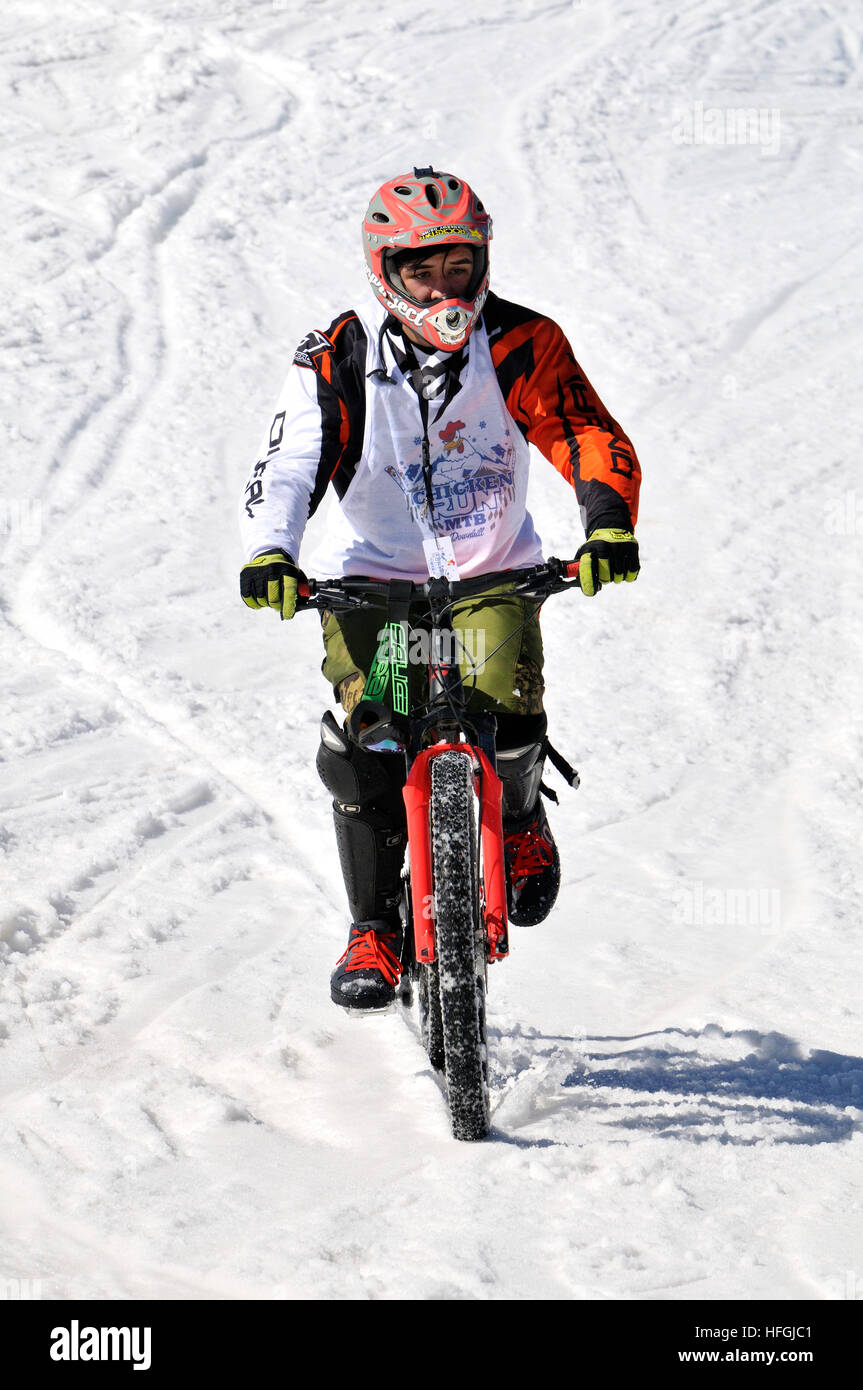 La Molina, ski resort in the Pyrenees mountainsi. Municipality of Alp ...