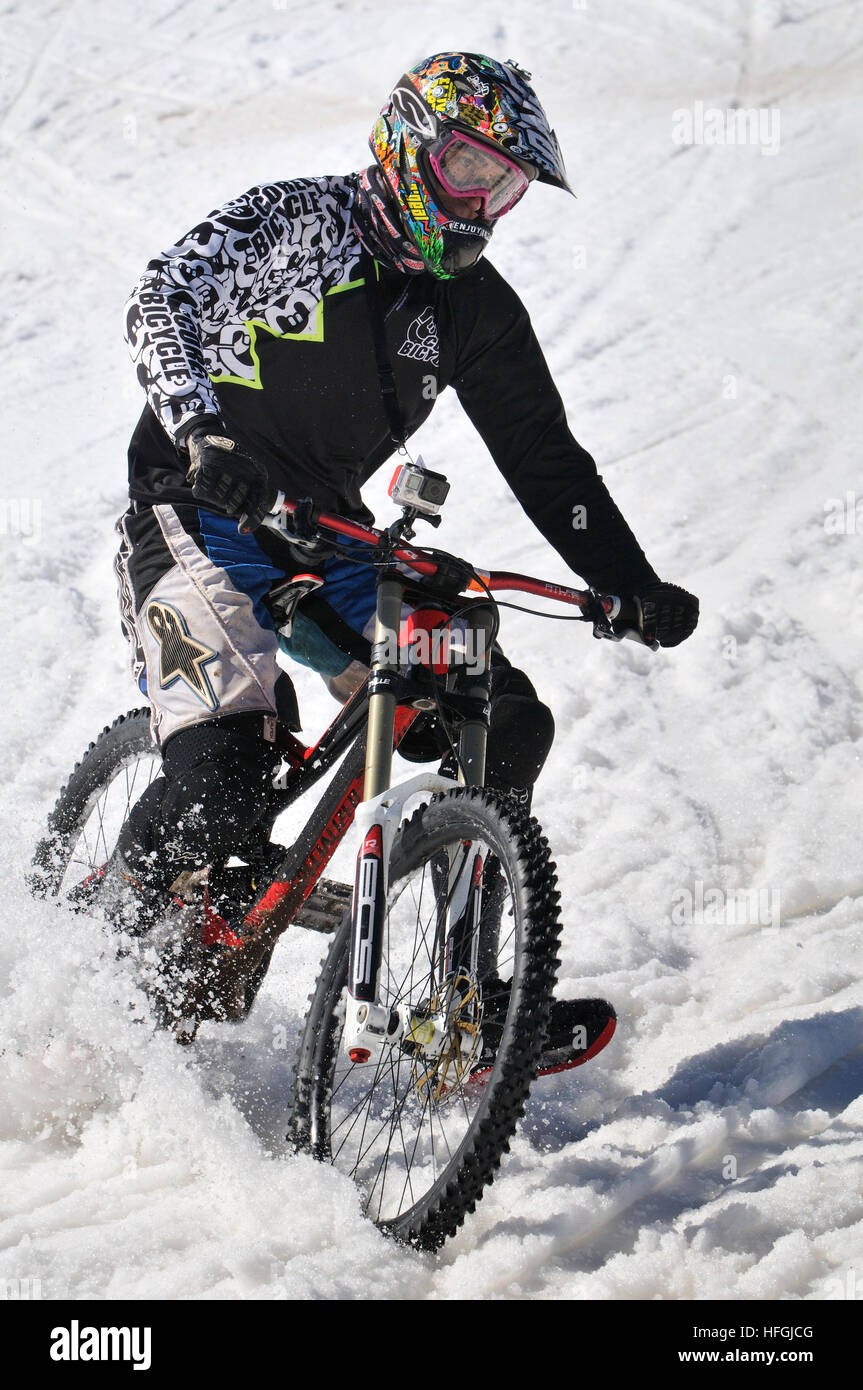 La Molina, ski resort in the Pyrenees mountainsi. Municipality of Alp ...