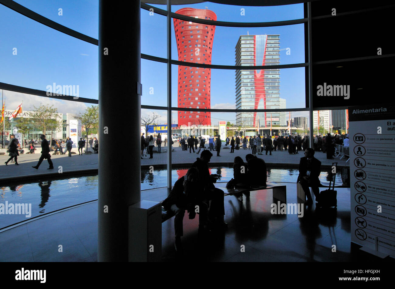 Fira Barcelona Gran Via. Trade fairs. Plaza Europa, Hospitalet de ...