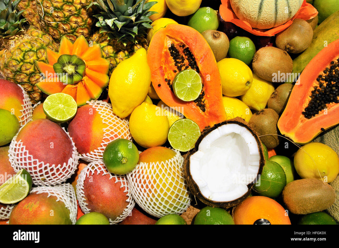 Fruits at Alimentaria International Food and Drinks Exhibition ...