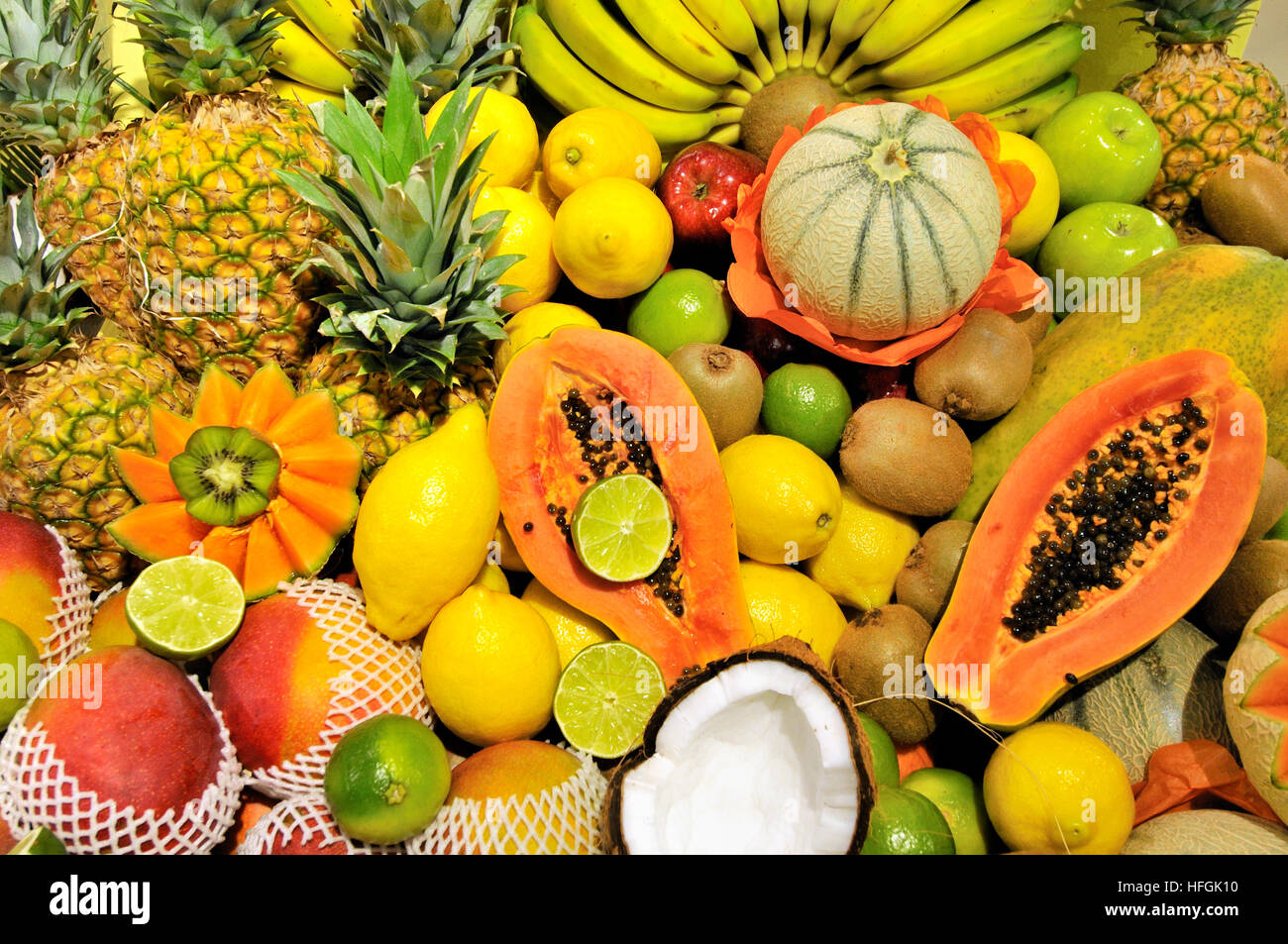 Fruits at Alimentaria International Food and Drinks Exhibition ...