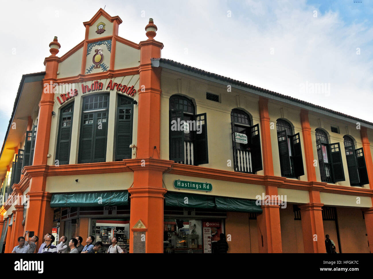 Little India Arcade Singapore Stock Photo - Alamy
