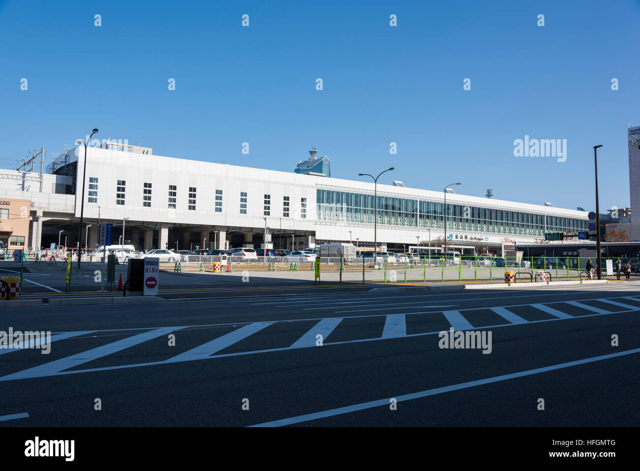 Toyama Station, Toyama City, Toyama Prefecture, Japan Stock Photo - Alamy