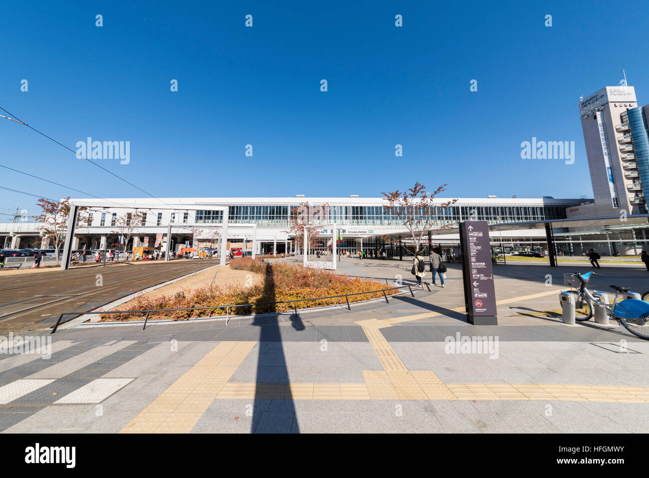 Toyama Station, Toyama City, Toyama Prefecture, Japan Stock Photo - Alamy