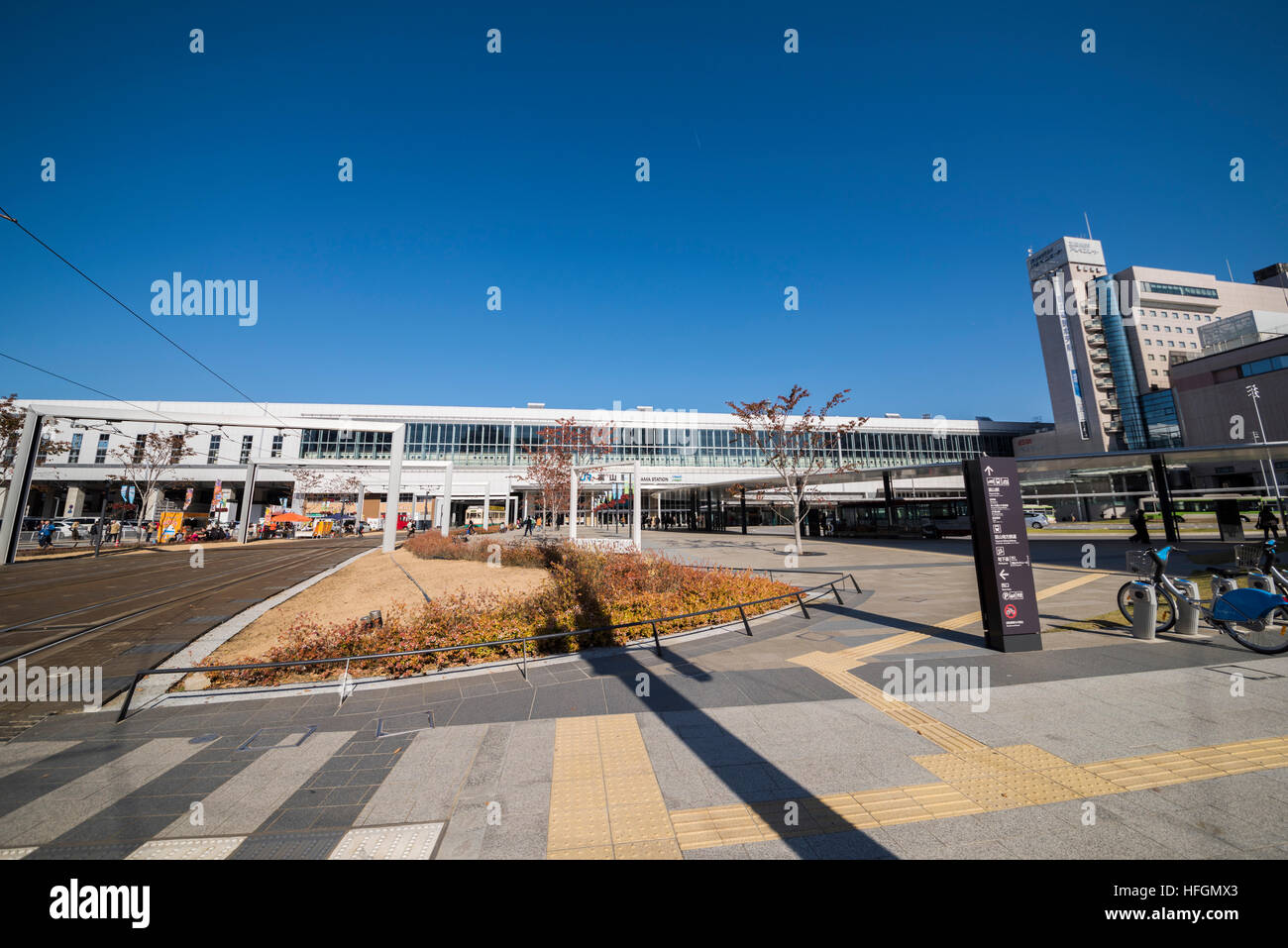 Toyama Station, Toyama City, Toyama Prefecture, Japan Stock Photo - Alamy