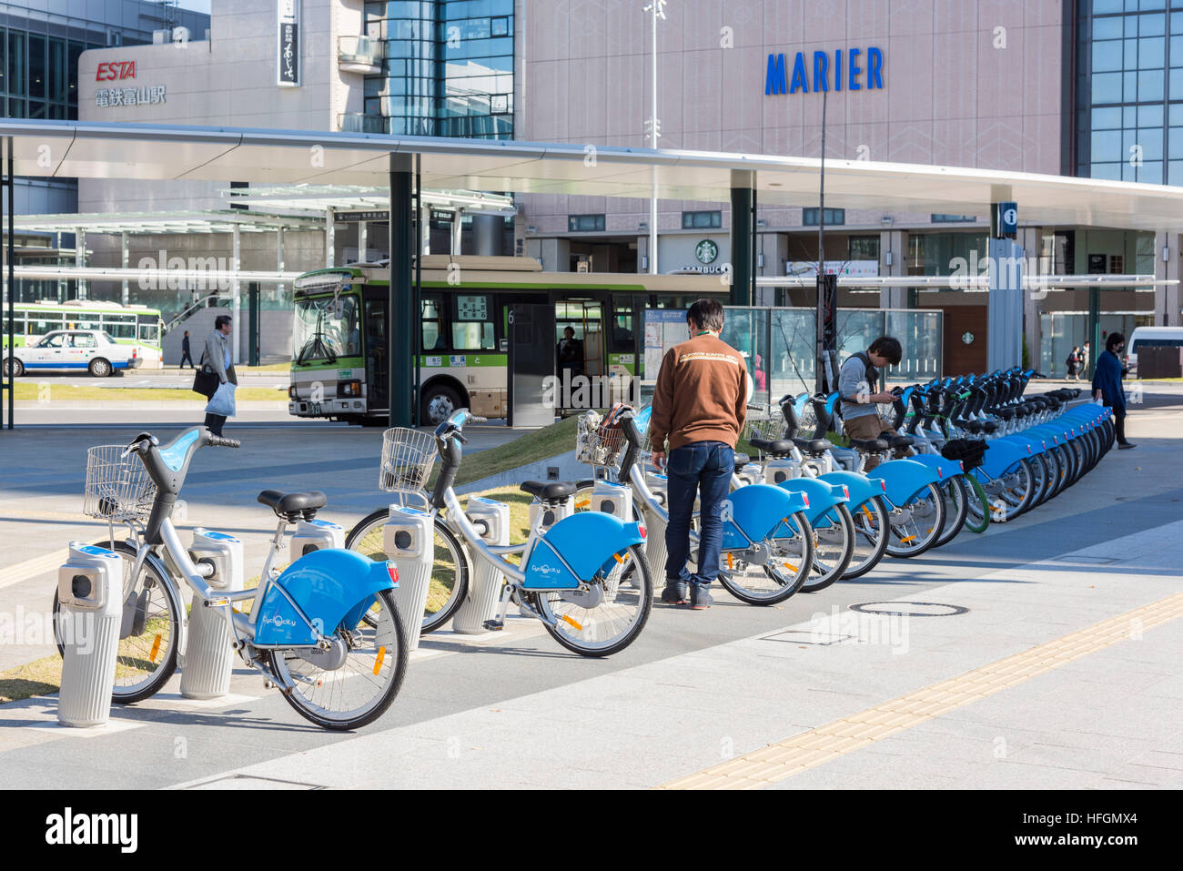 Bike rental system hi-res stock photography and images - Alamy