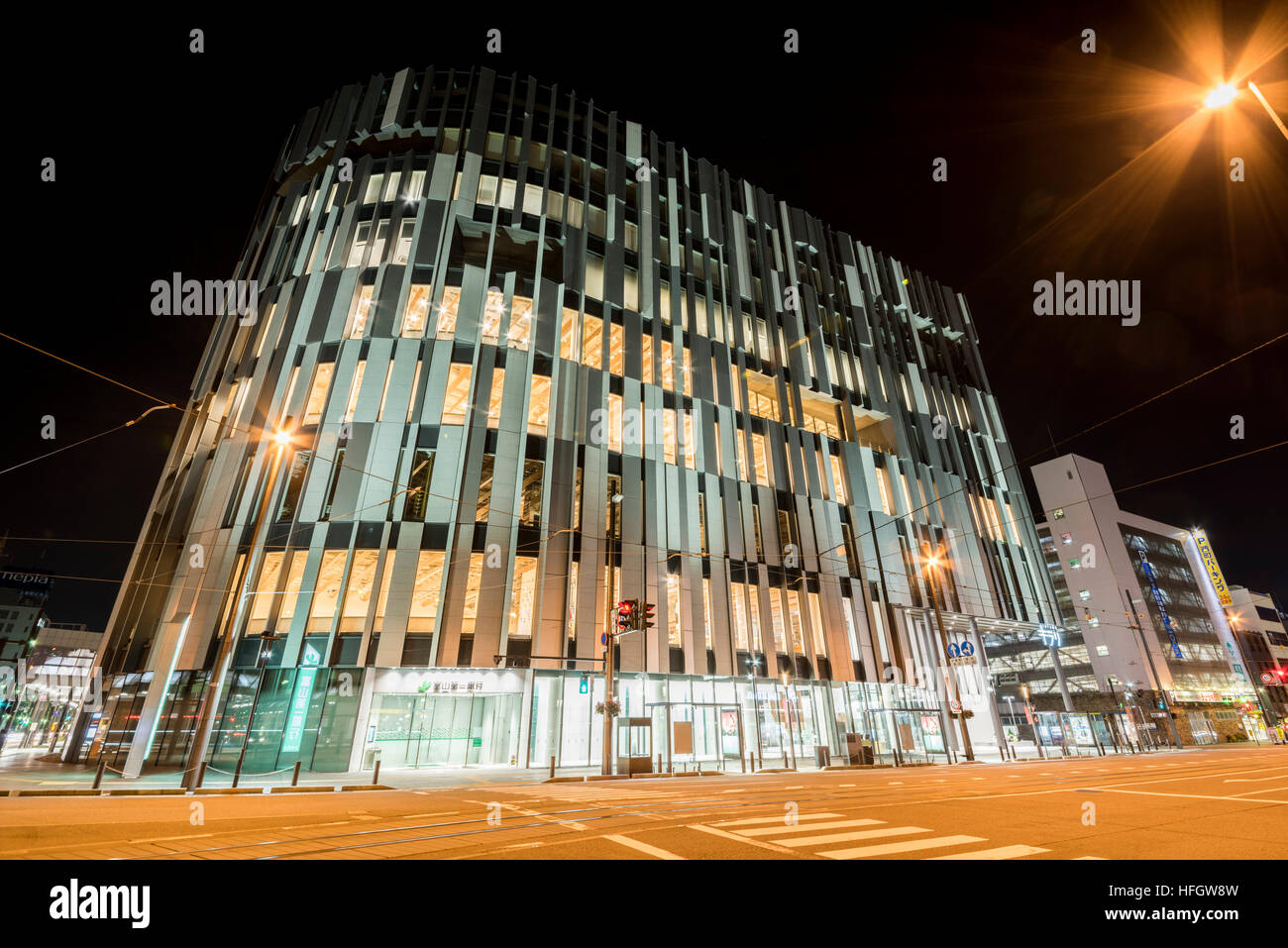 Toyama Glass Art Museum, Toyama City, Toyama Prefecture, Japan Stock ...