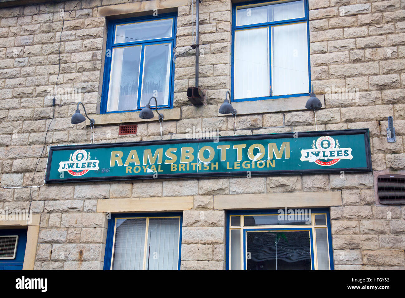Ramsbottom Royal British Legion, jw lees, in this lancashire village ...