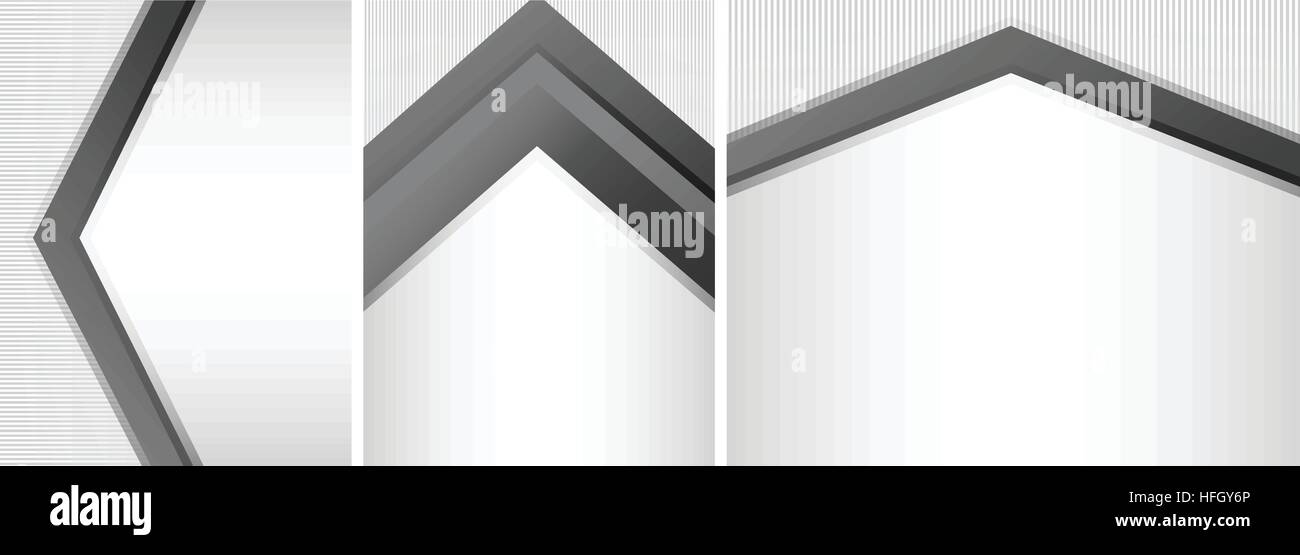 Three different design of paper illustration Stock Vector Image & Art ...