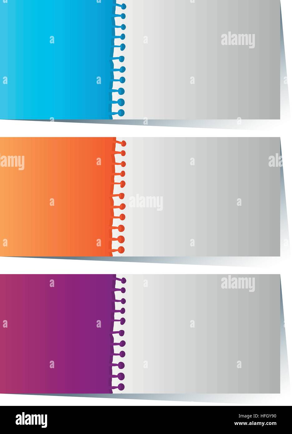 Label template in three colors illustration Stock Vector Image & Art ...