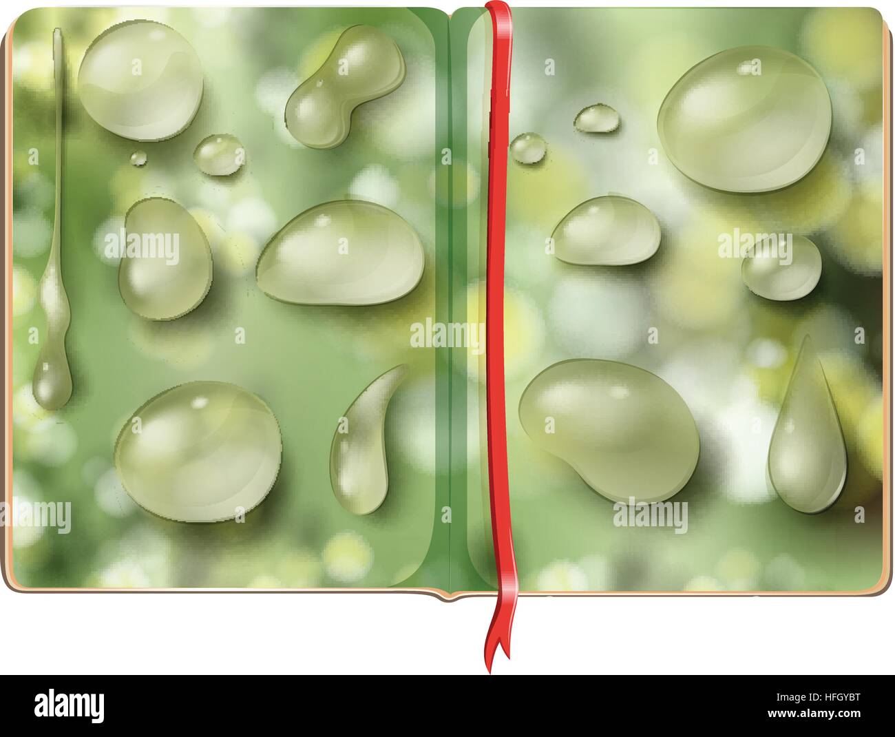 Waterdrops vector vectors hi-res stock photography and images - Alamy