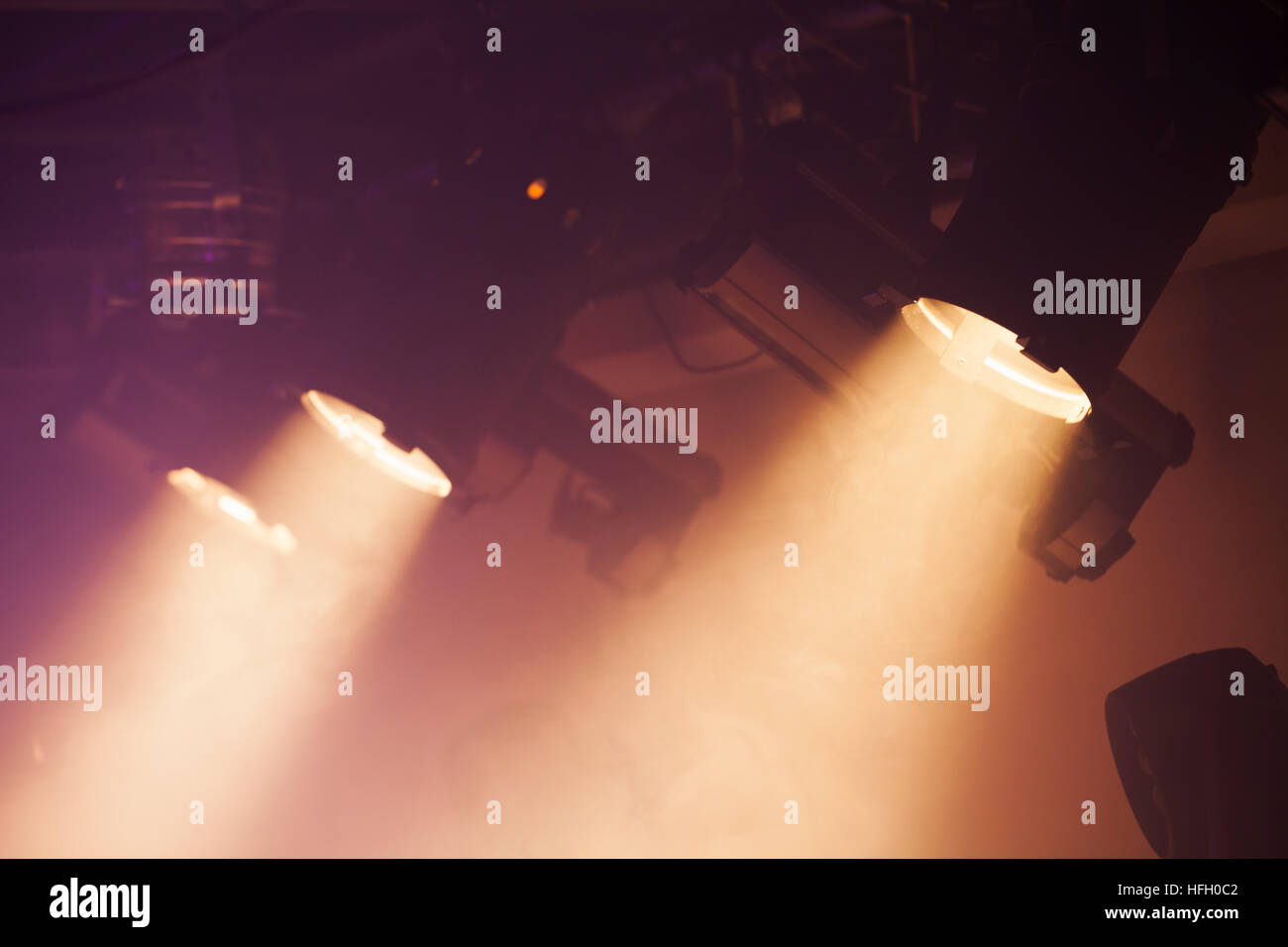 Spotlight stage with lights hi-res stock photography and images - Alamy