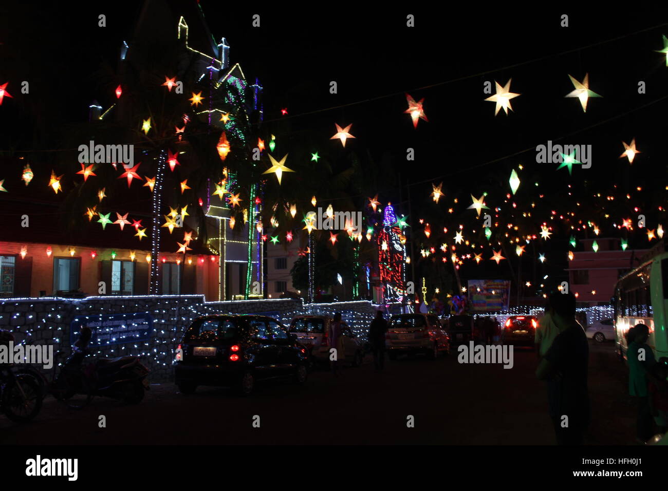 Thiruvananthapuram, India. 30th December, 2016. Christmas and new year ...