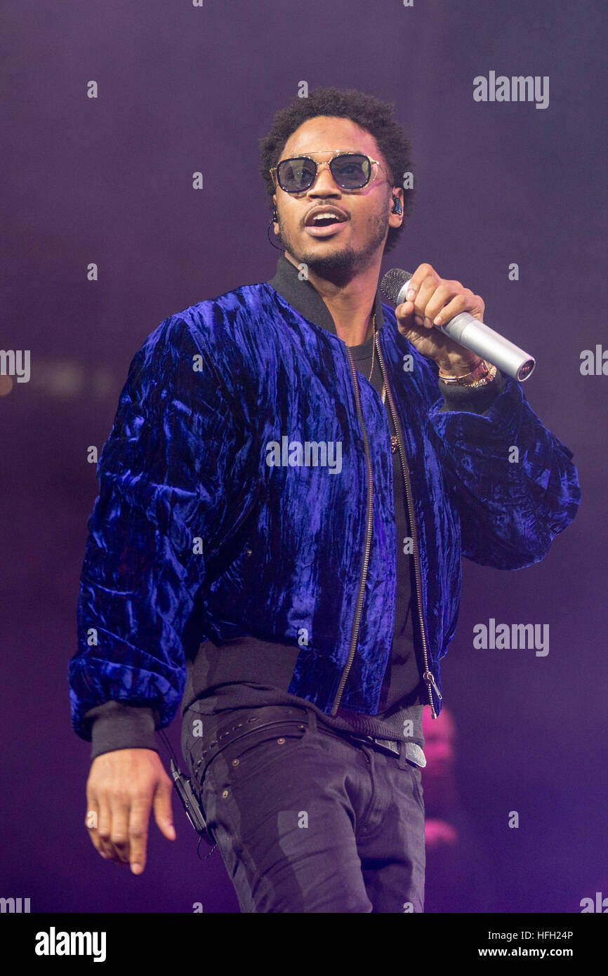 Chicago, Illinois, USA. 30th Dec, 2016. TREY SONGZ (TREMAINE ALDON ...