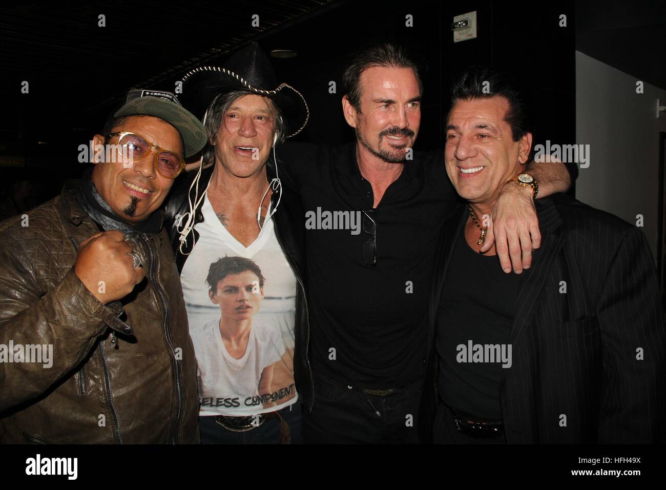 Chuck zito and mickey rourke hi-res stock photography and images - Alamy