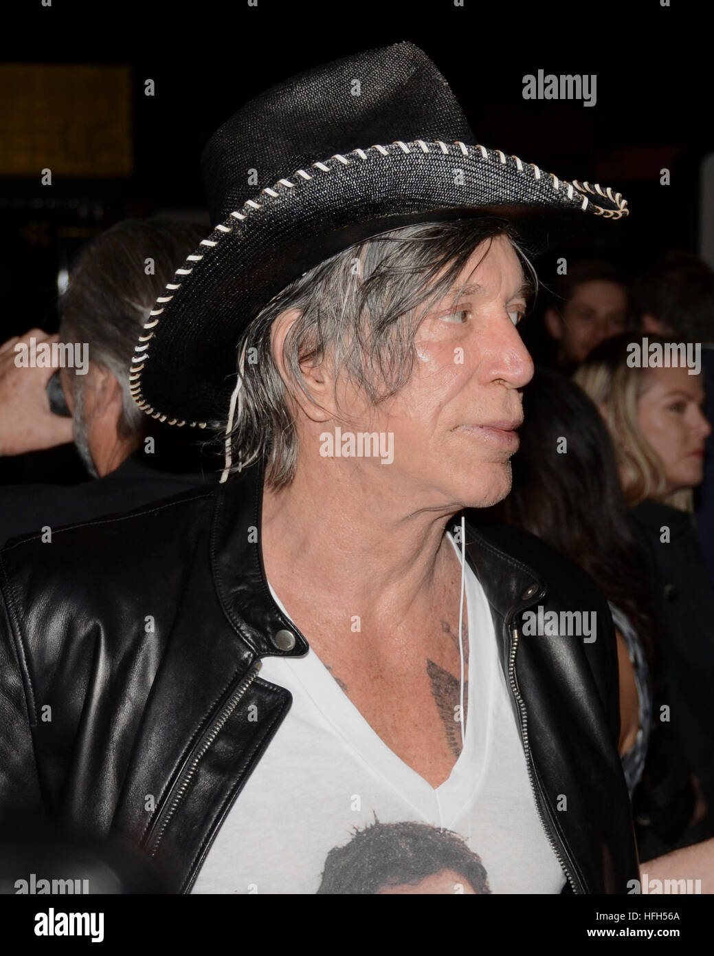 Mickey Rourke attends the Screening Of Through My Father's Eyes: The ...