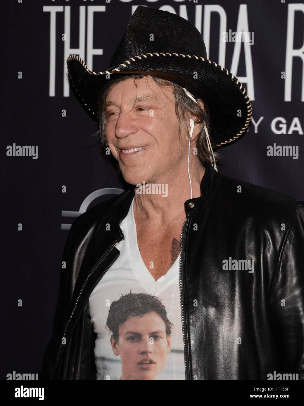 Mickey Rourke attends the Screening Of Through My Father's Eyes: The ...