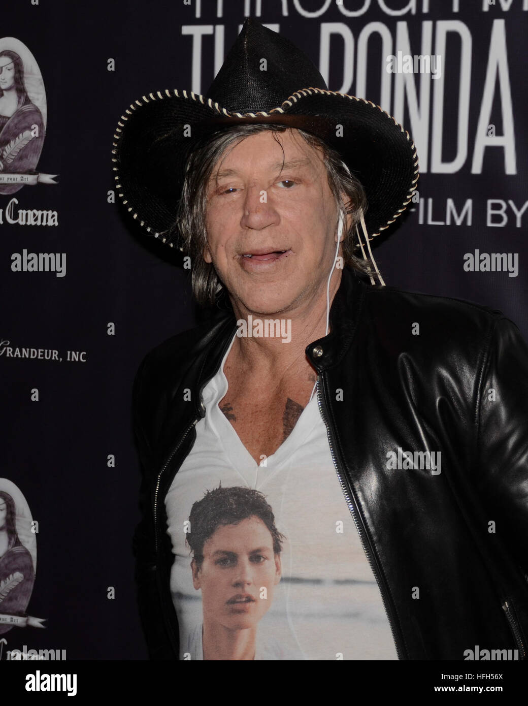 Mickey Rourke attends the Screening Of Through My Father's Eyes: The ...