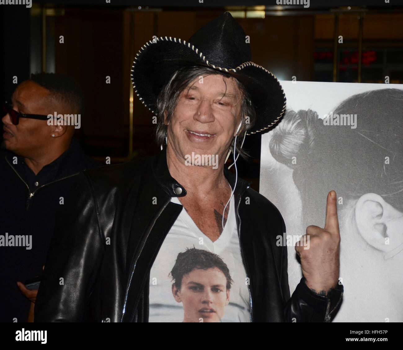 Mickey Rourke attends the Screening Of Through My Father's Eyes: The ...