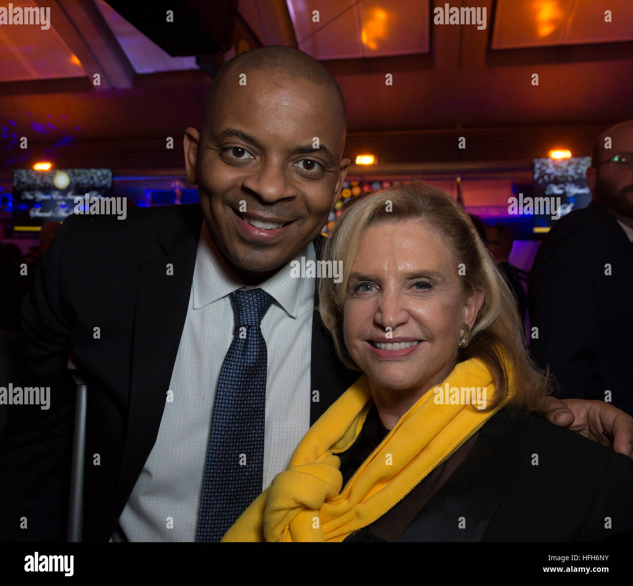 New York, United States. 01st Jan, 2017. Congresswoman Carolyn Maloney ...