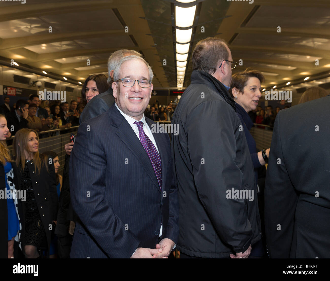 New York, United States. 01st Jan, 2017. City comtroller Scott Stringer ...