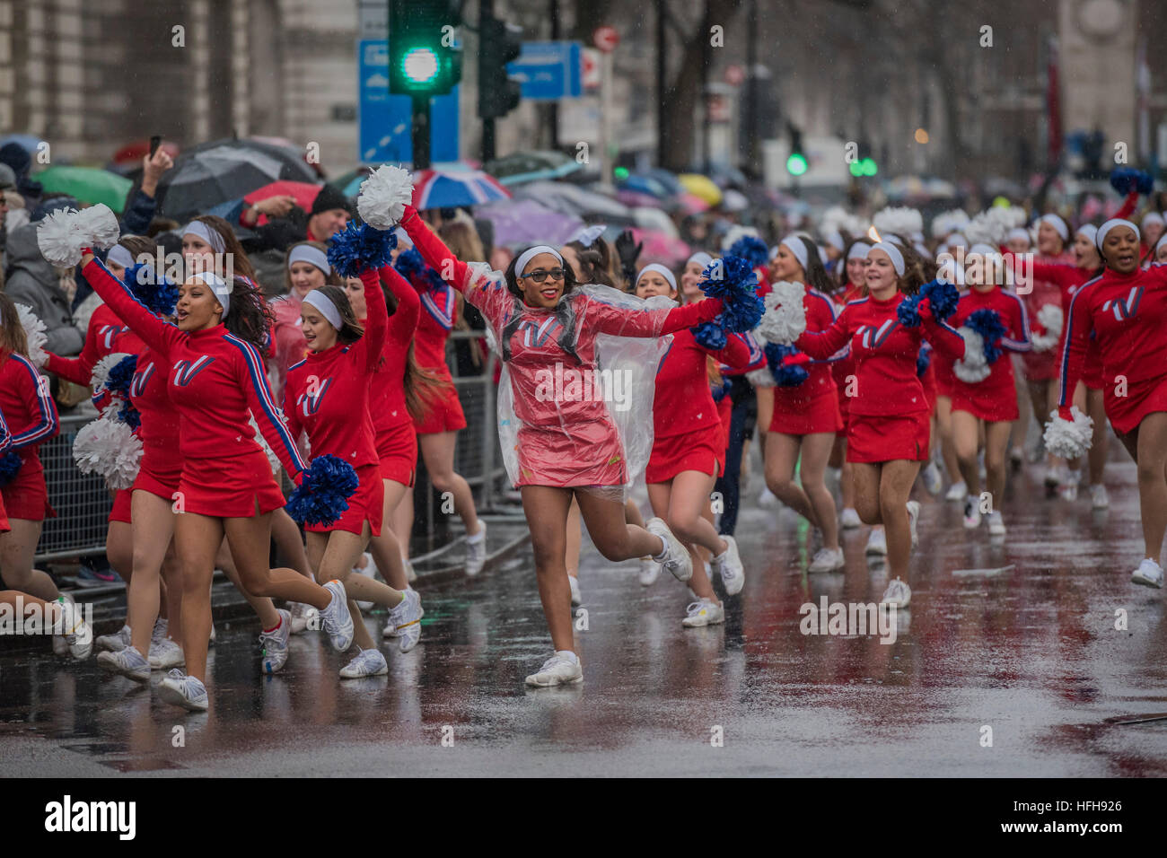 Cheerleader in rain hi-res stock photography and images - Alamy