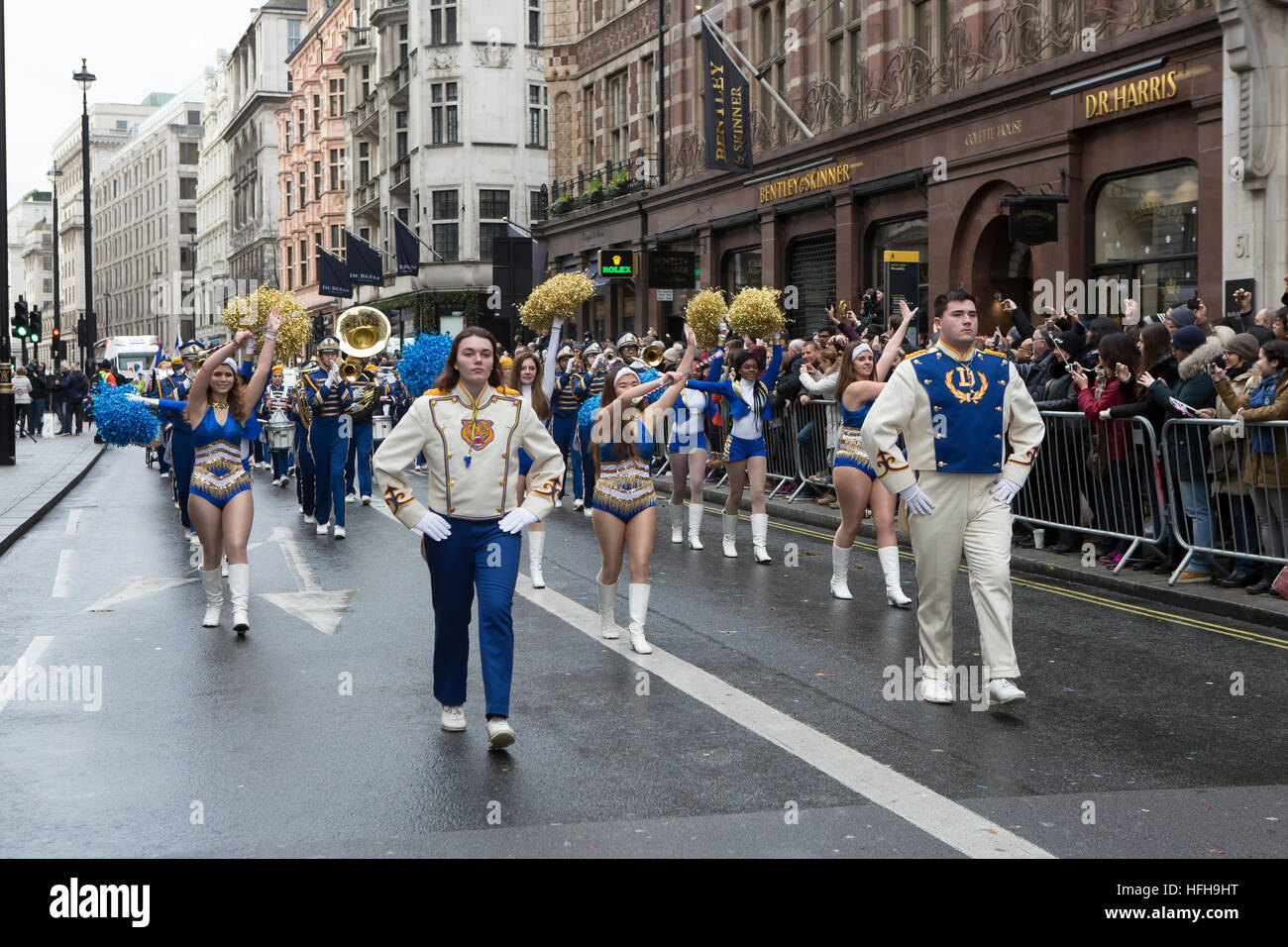 London,UK,1st January 2017,London New Year’s Day Parade 2017 takes ...