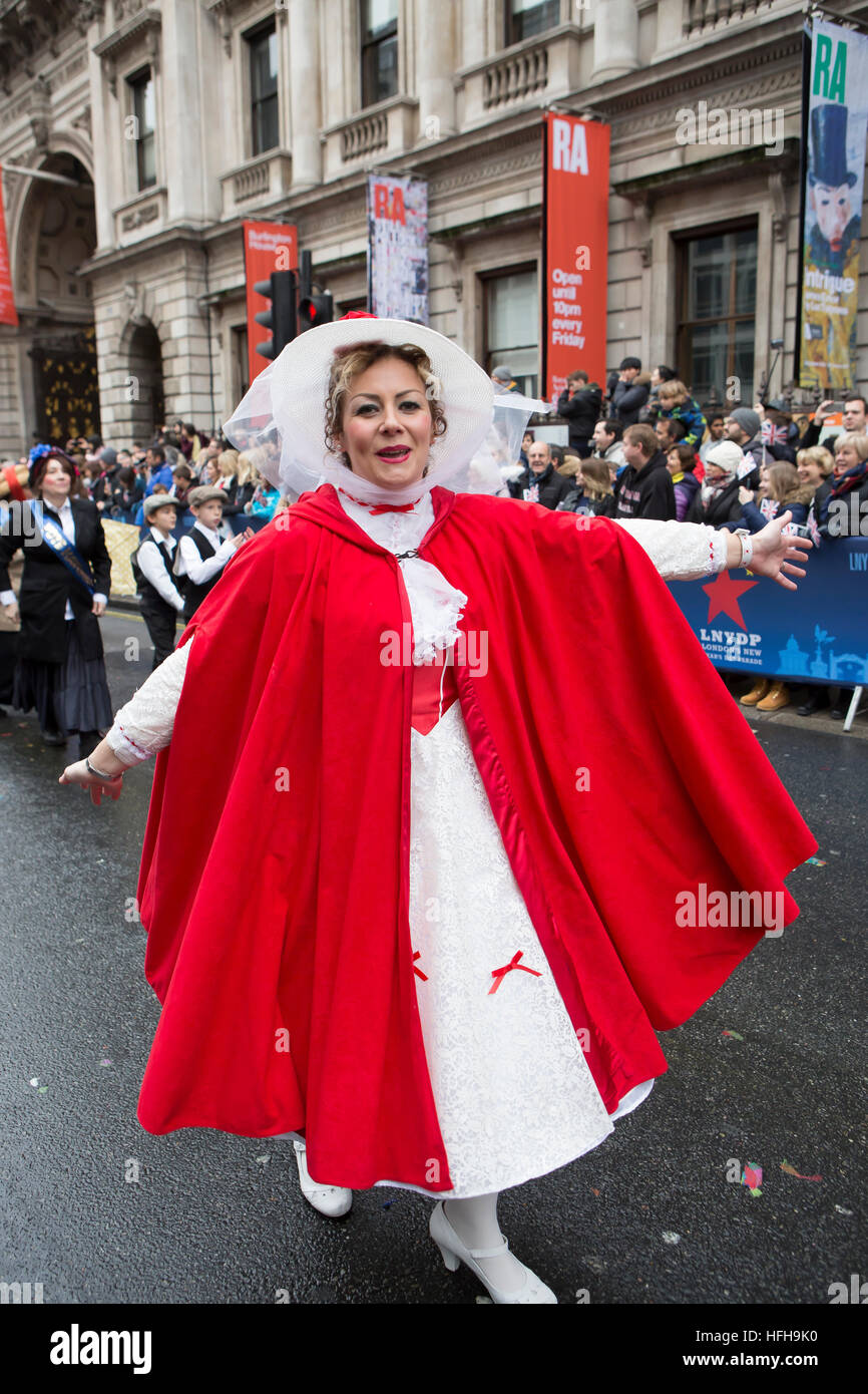 London,UK,1st January 2017,London New Year’s Day Parade 2017 takes ...