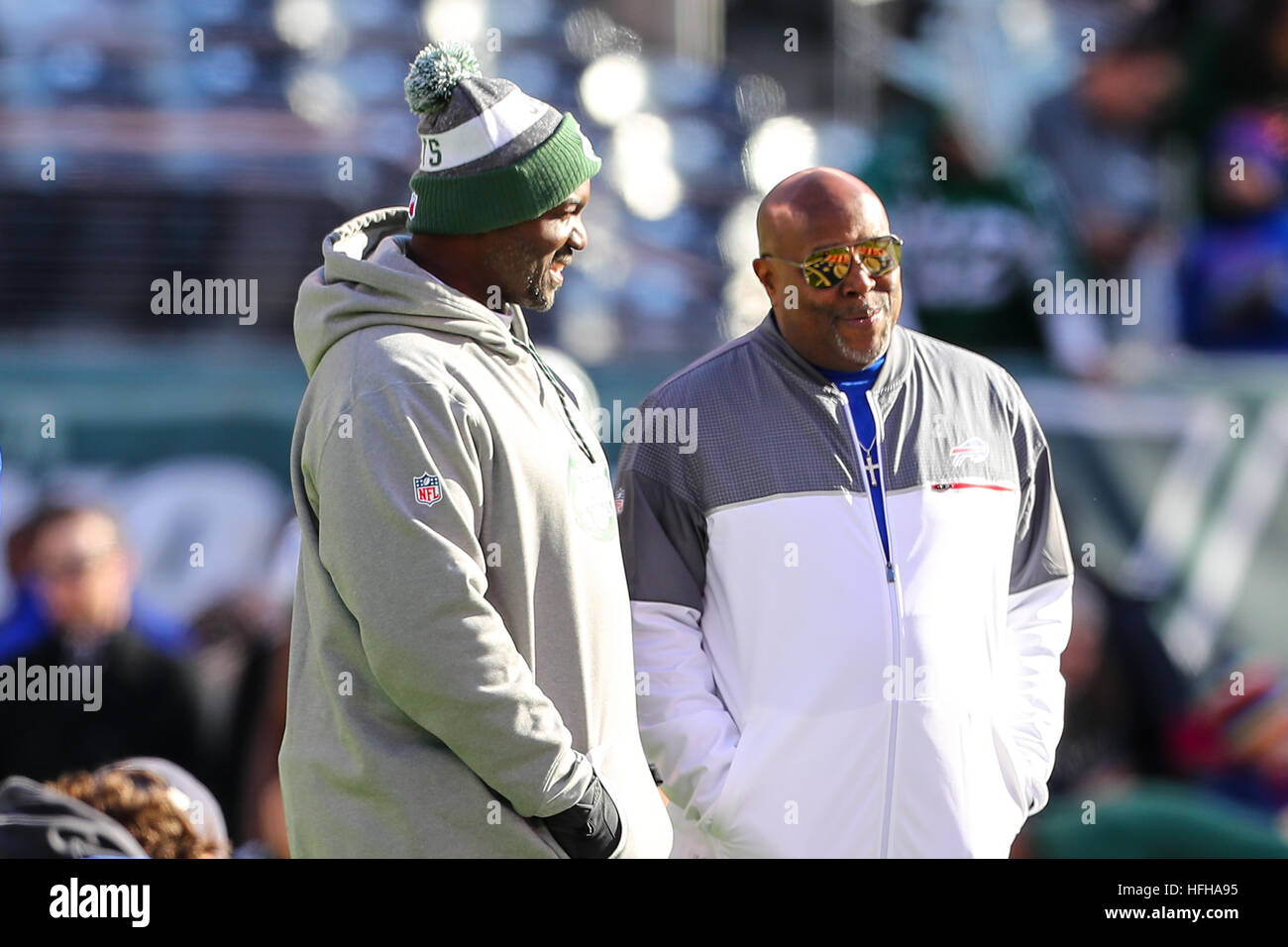 East Rutherford, NJ, USA. 01st Jan, 2017. New York Jets head coach Todd ...