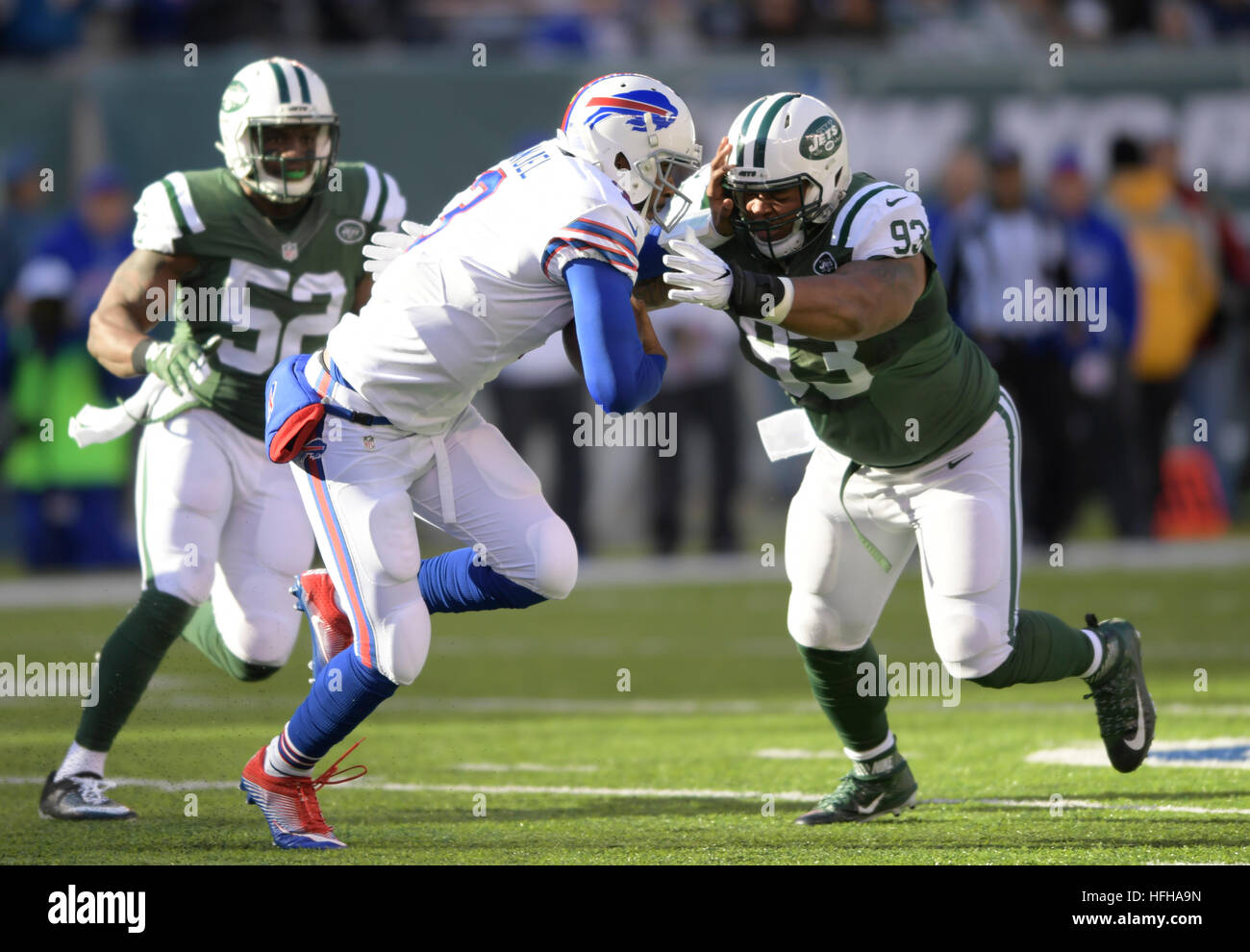 East Rutherford, NJ, USA. 01st Jan, 2017. Buffalo Bills Quarterback EJ ...