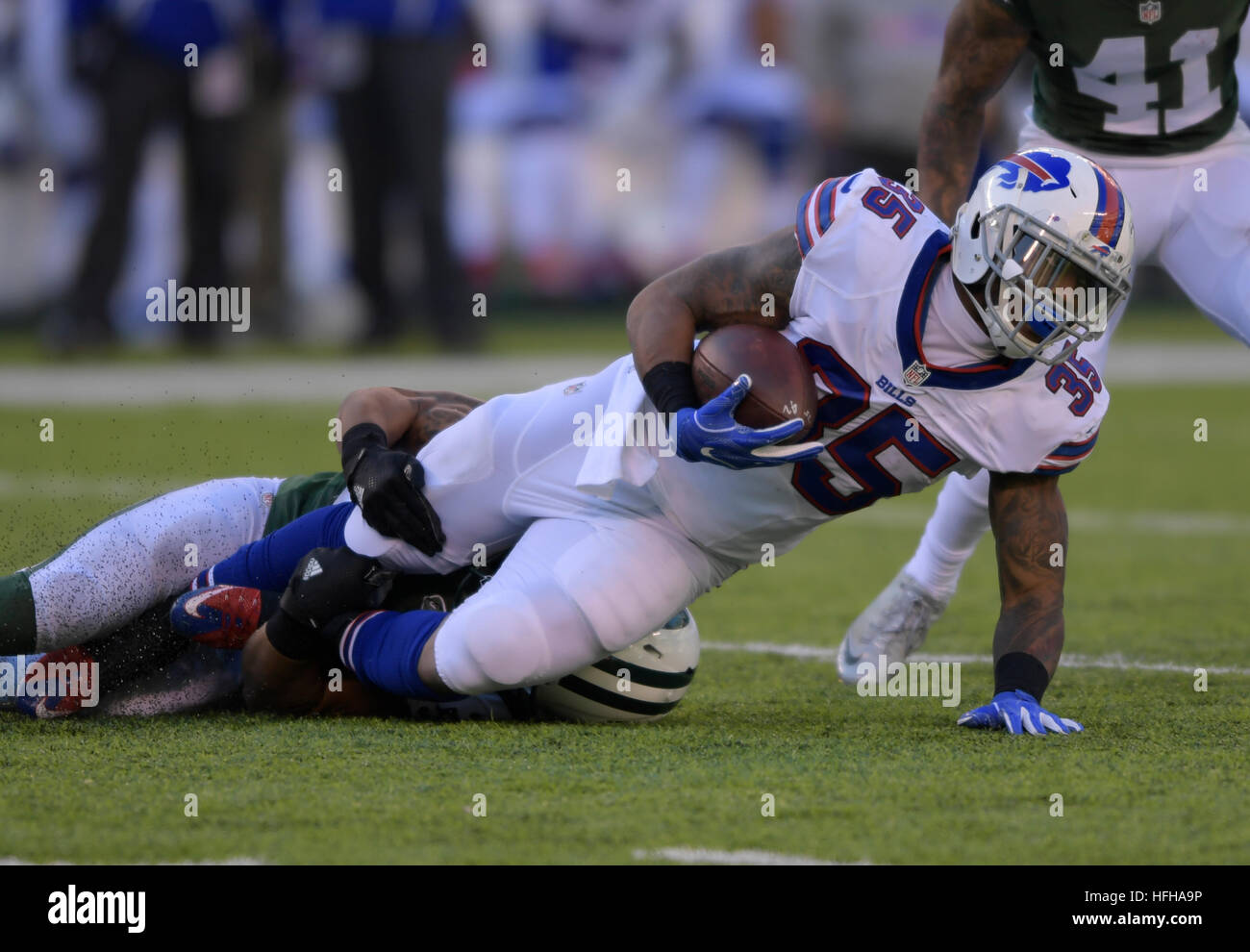 East Rutherford, NJ, USA. 01st Jan, 2017. Buffalo Bills Running Back ...