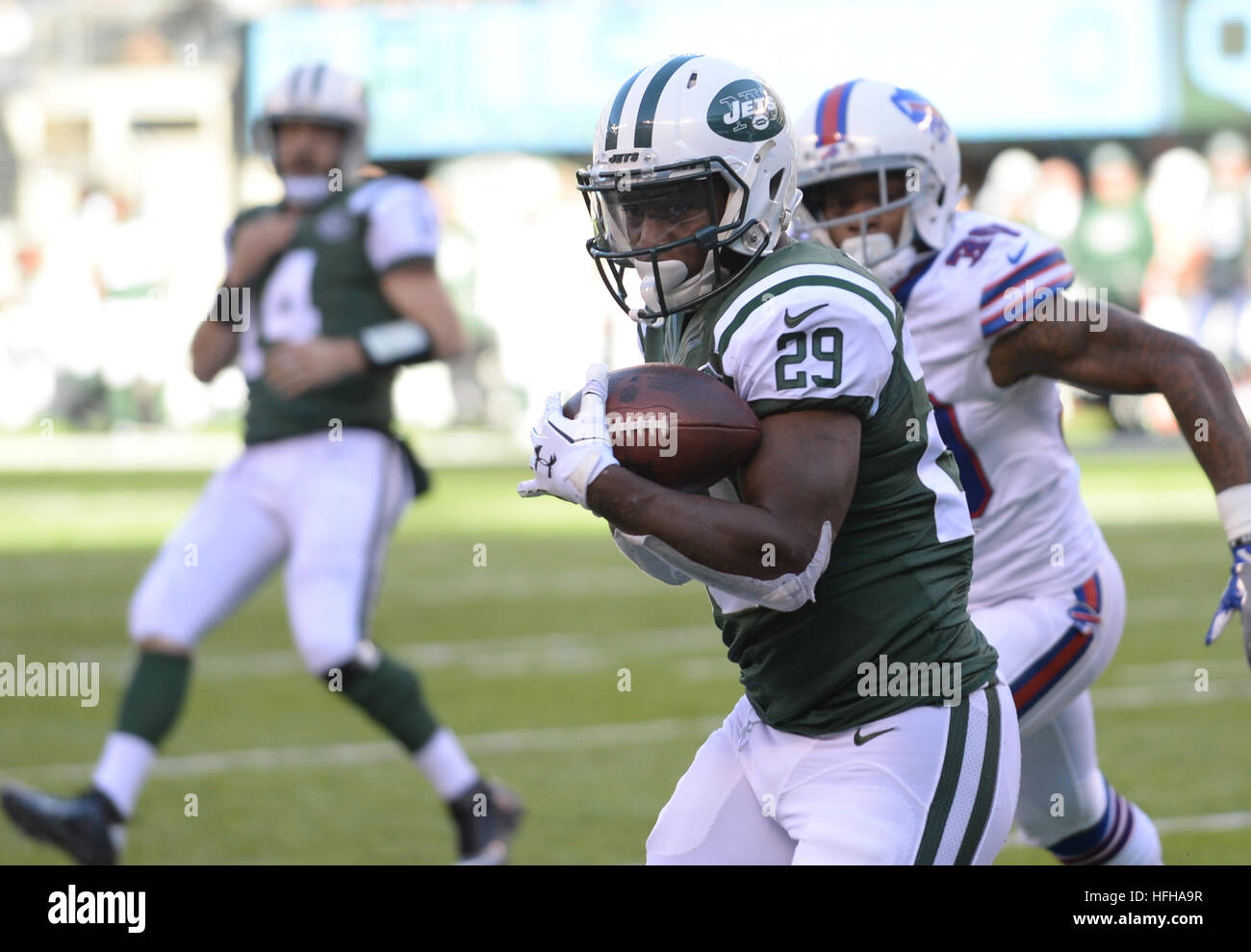 East Rutherford, NJ, USA. 01st Jan, 2017. New York Jets Running Back ...