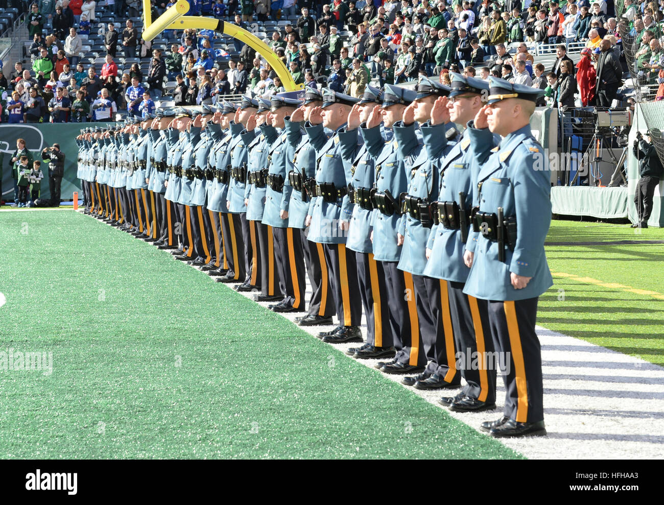 East Rutherford, NJ, USA. 01st Jan, 2017. New Jersey State Police ...