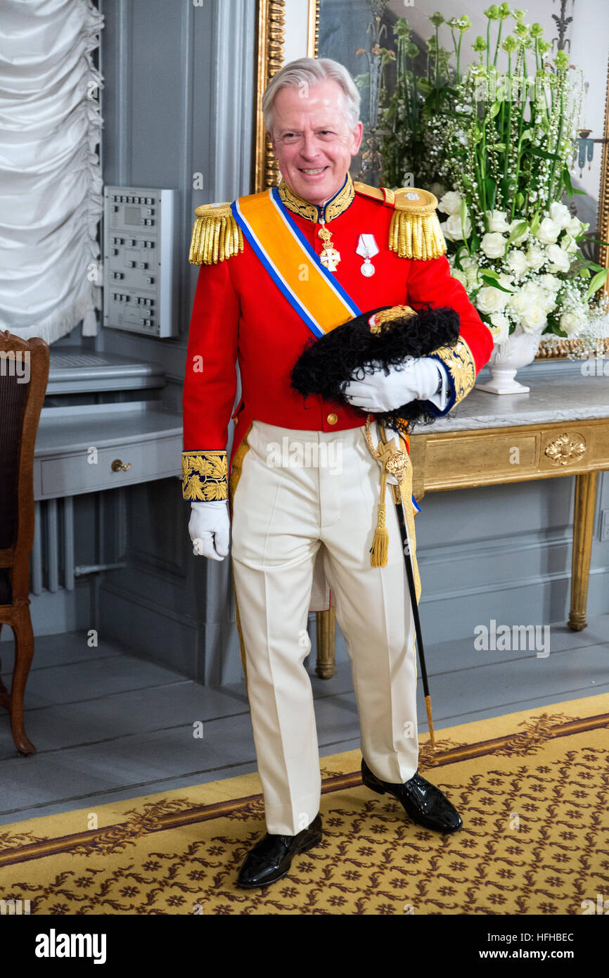 Copenhagen, Denmark. 01st Jan, 2017. Lord Chamberlain Michael ...