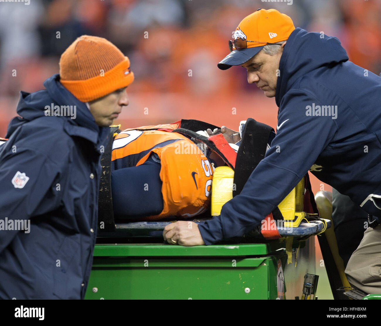 Denver, Colorado, USA. 1st Jan, 2017. Broncos ILB ZAIRE ANDERSON ...