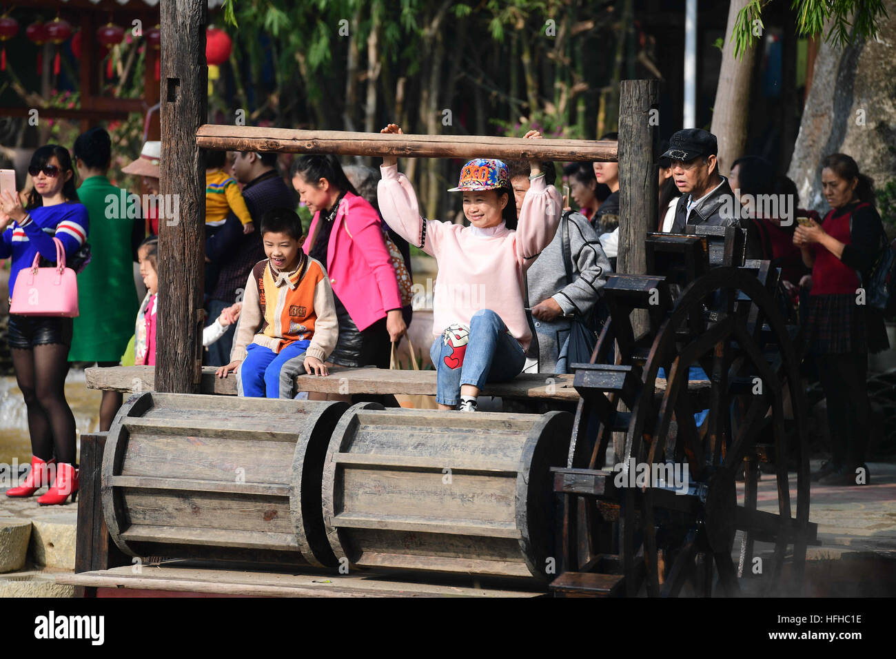 Nanning, China's Guangxi Zhuang Autonomous Region. 2nd Jan, 2017 ...