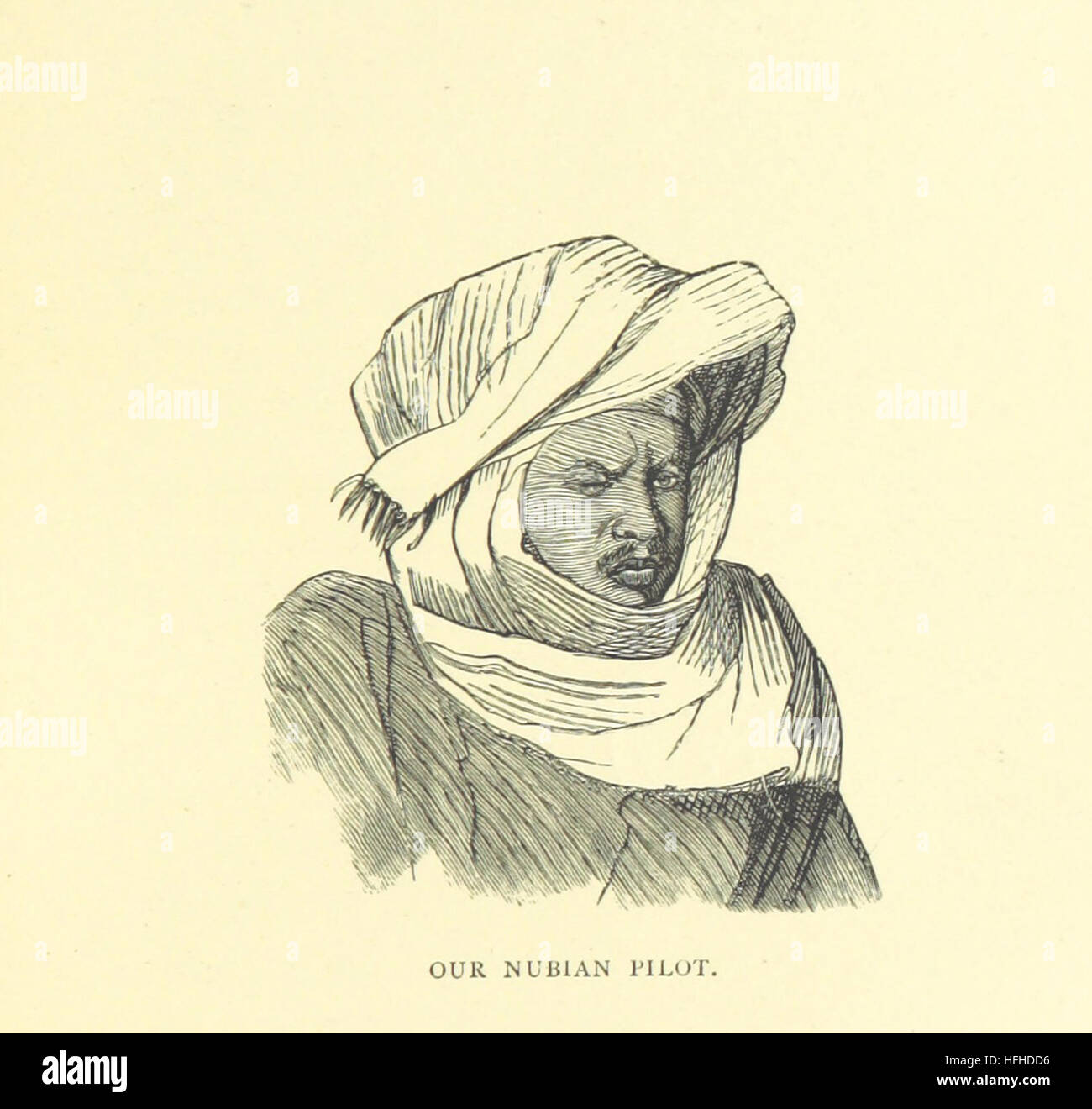 A travel narrative describing a journey along the Nile River, with ...