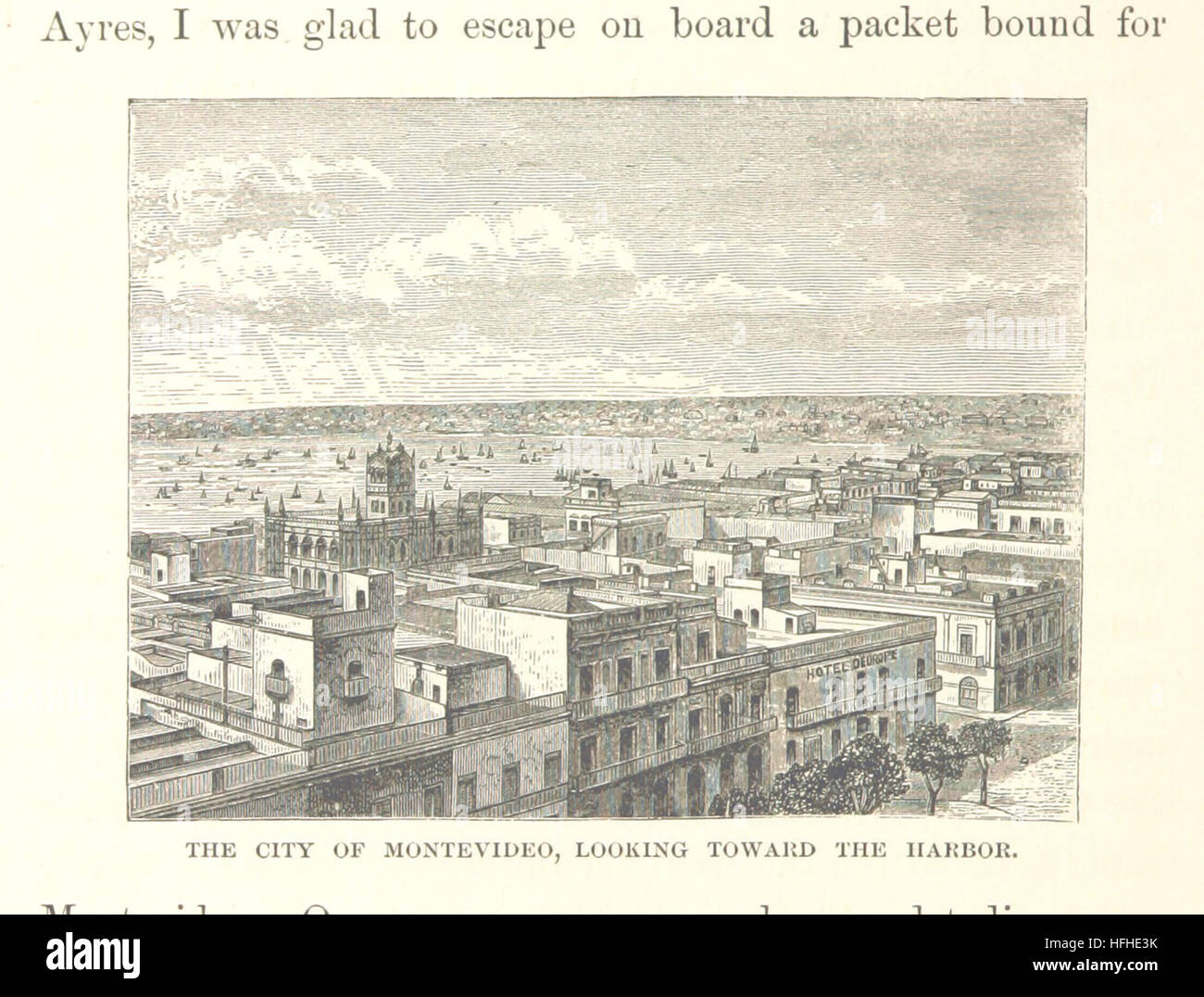 Darwin beagle map hi-res stock photography and images - Alamy