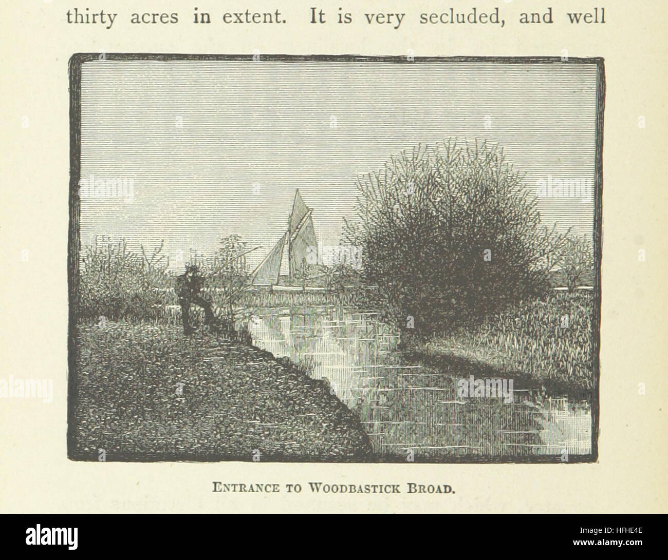 An illustration from page 156 of '[The Land of the Broads],' an ...