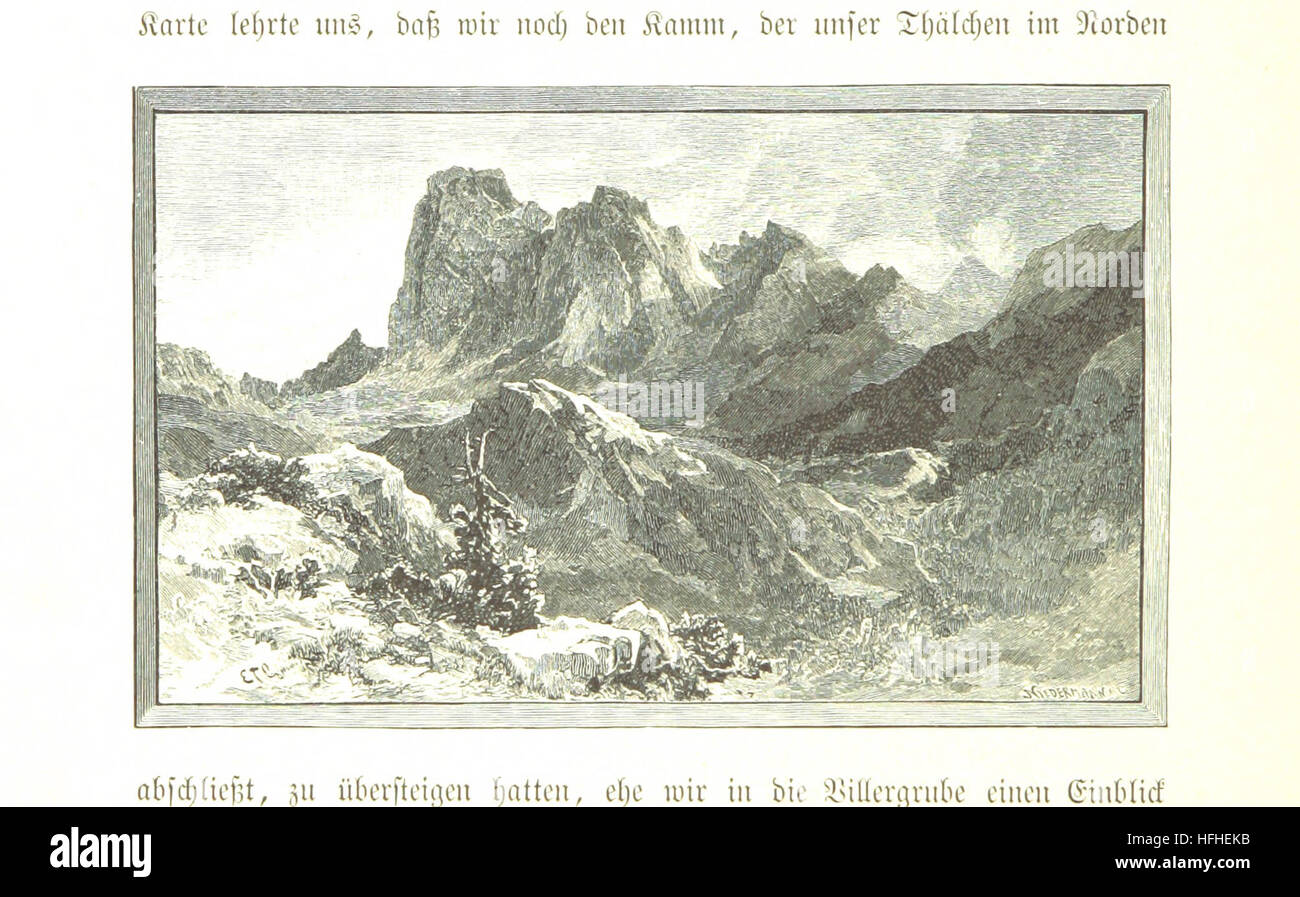 Image taken from page 158 of 'Im Hochgebirge. Wanderungen ... Mit ...