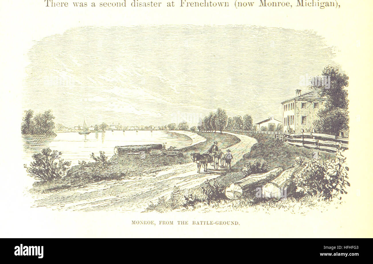 An illustration from the historical work 'Building the Nation ...