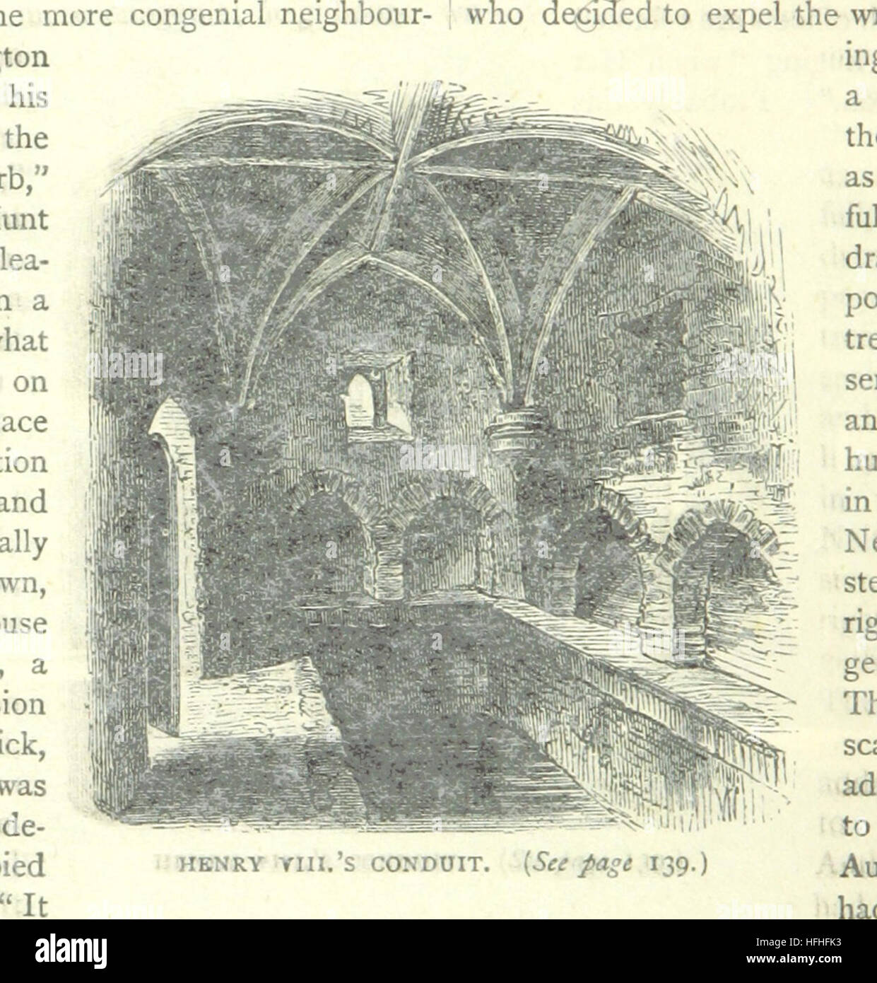 This image is from 'Old and New London,' a historical work comparing ...