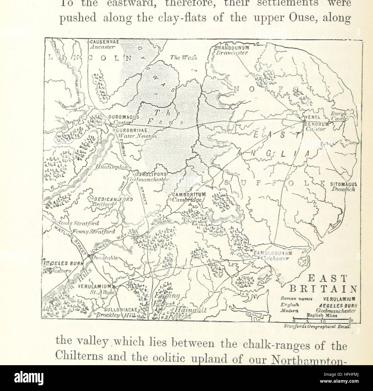 Roman conquest britain map hi-res stock photography and images - Alamy