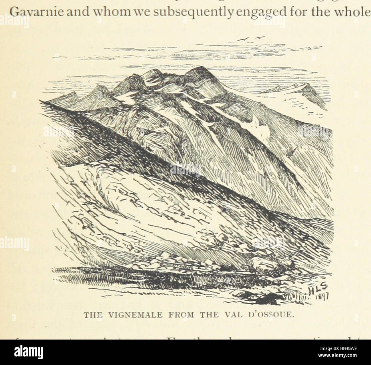 Illustration from page 163 of 'Through the High Pyrenees', documenting ...