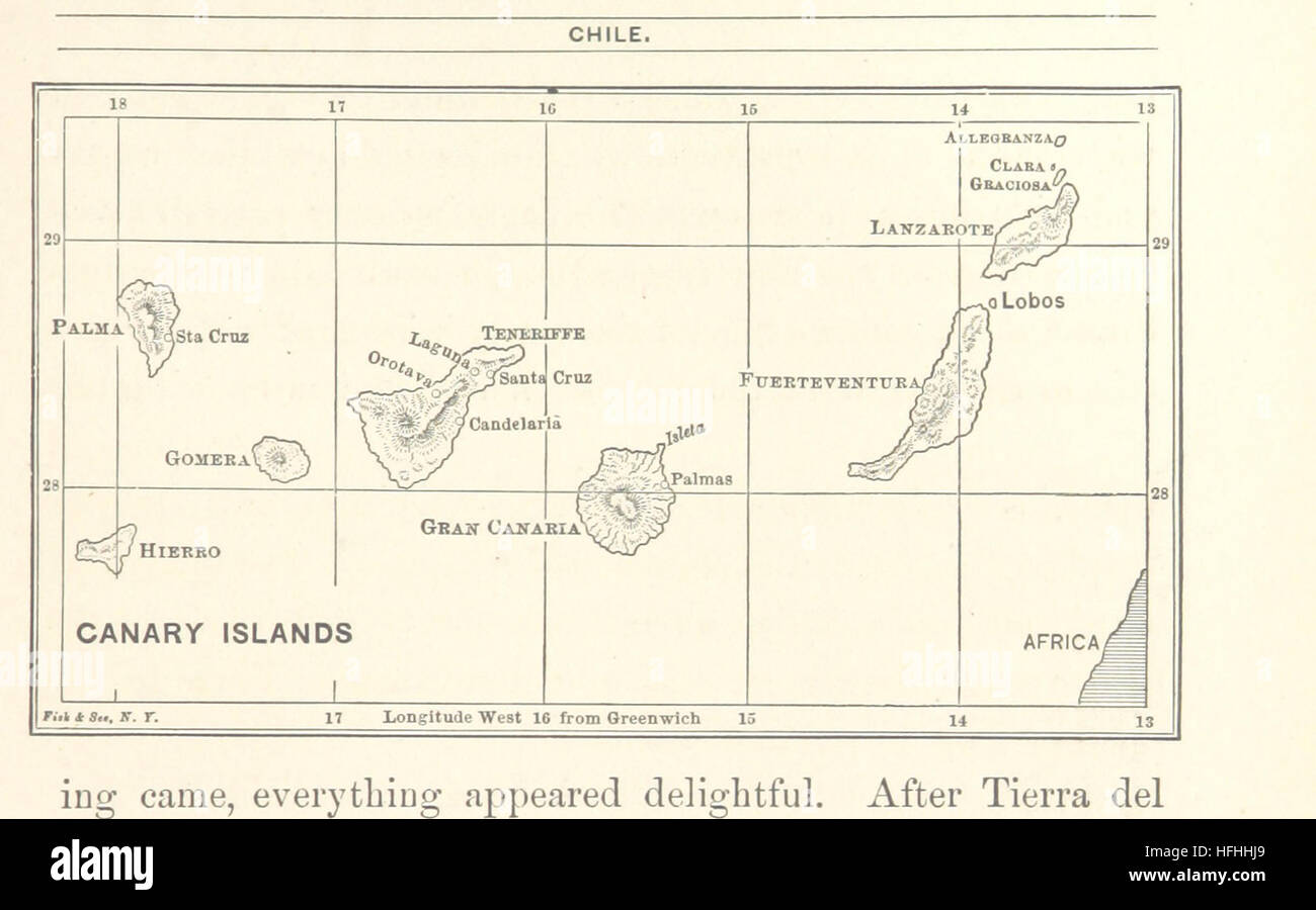 Charles darwin beagle map hi-res stock photography and images - Alamy