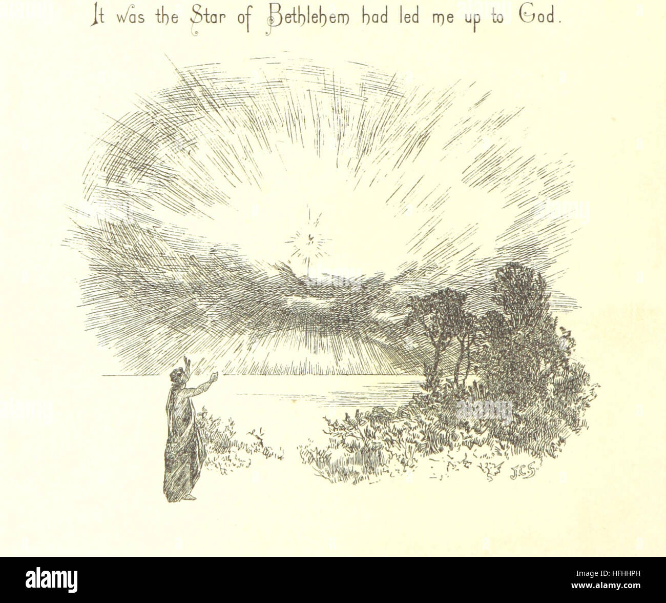 A collection of poems, including 'The Star of Bethlehem', illustrated ...