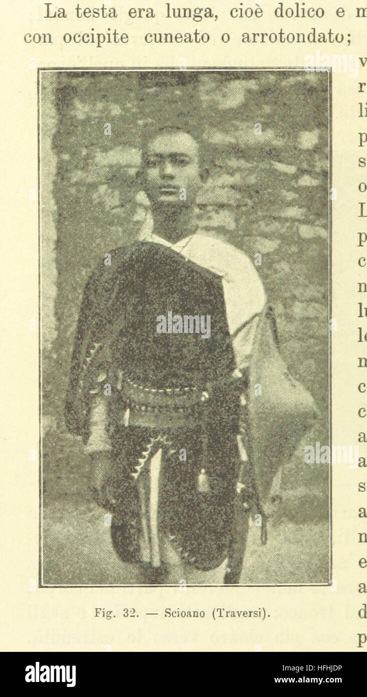 An illustration from 'Africa. Antropologia della stirpe Camitica ...