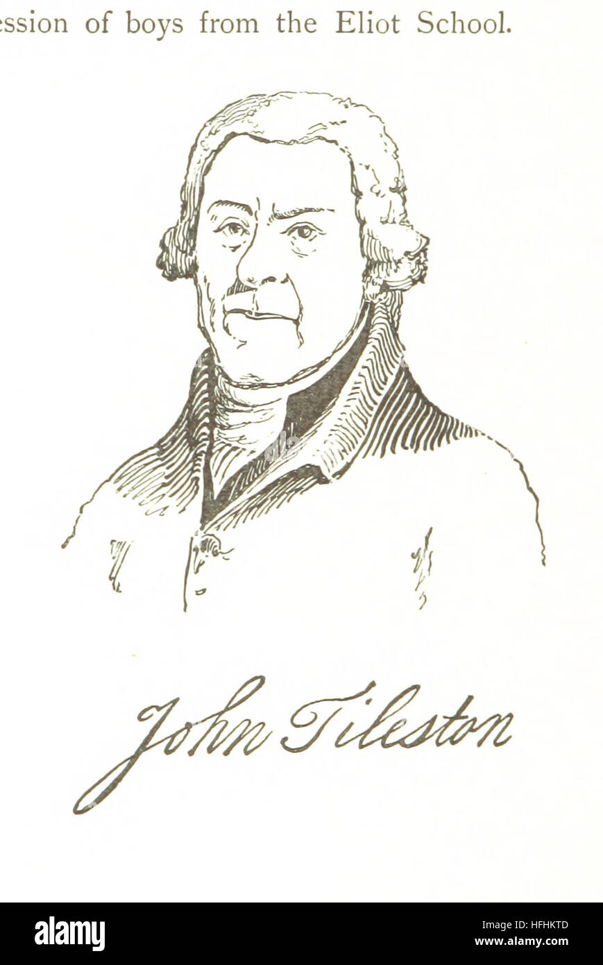 An image from 'Rambles in Old Boston' presents a historical view of ...