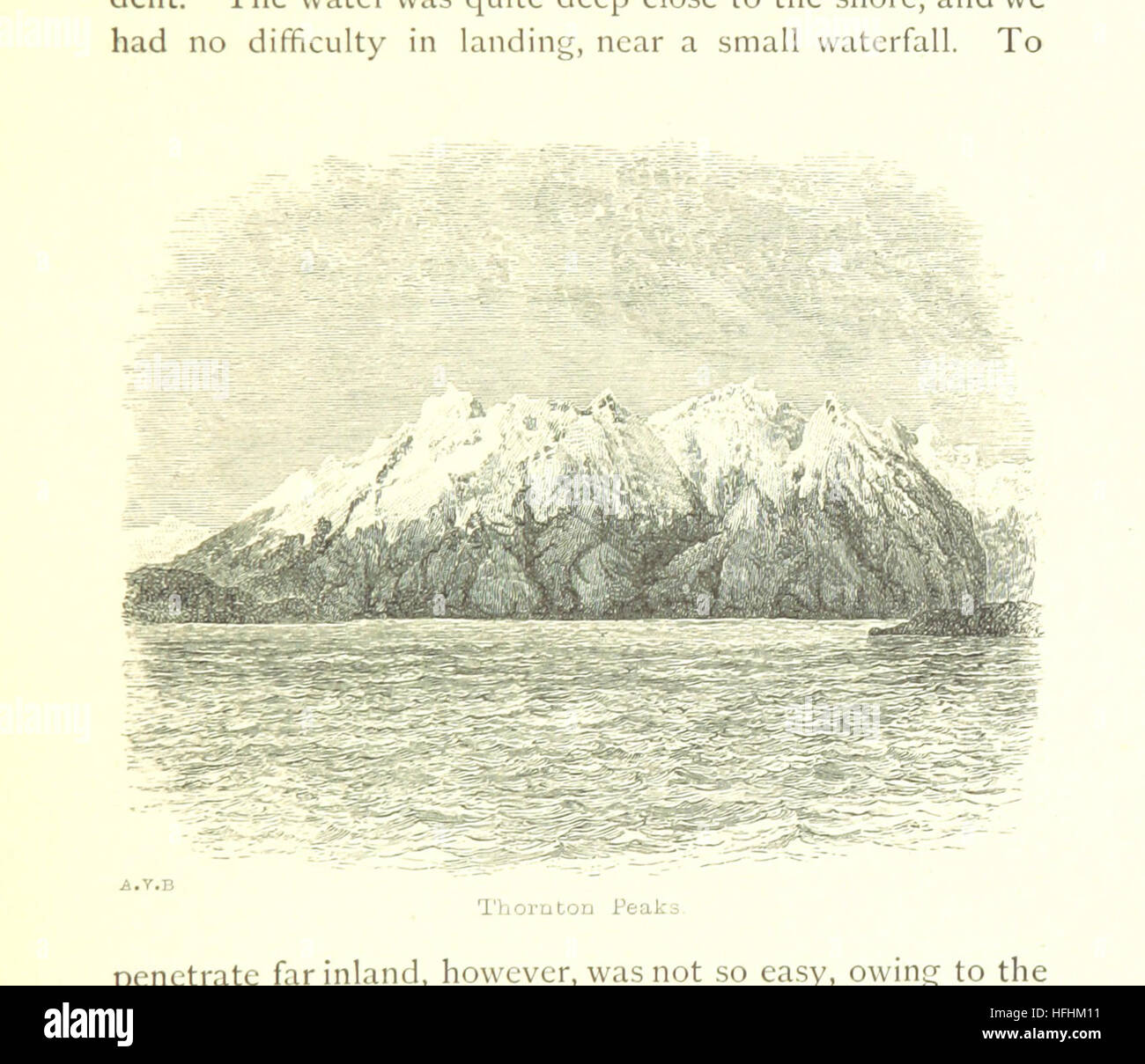 An illustration from 'A Voyage in the Sunbeam', describing a journey ...